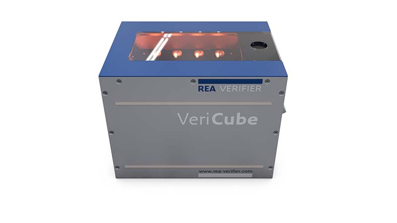 REA VeriCube Matrix Code Verification Systems - AML Instruments